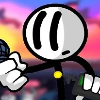 Friday Night Funkin’ vs Çöp Adam Oyunu Oyna